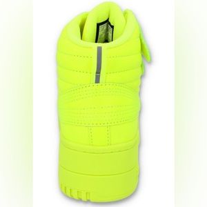 Fila | Shoes | Fila Lifted Doble Stacked F4 High Tops Leather Neon ...